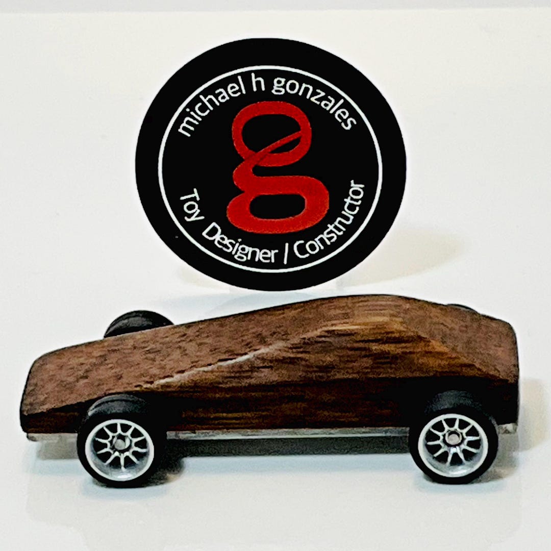 Toy SUPER CAR Original Hand Crafted Hard Wood 1/64 Ish Collectible ...