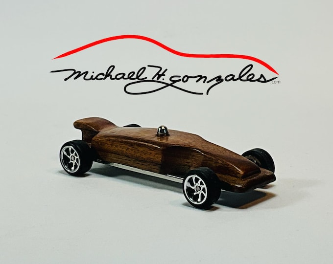 Handmade Sapele Wood F1 Race Car - Collectible 1/64 Scale Toy - Etsy