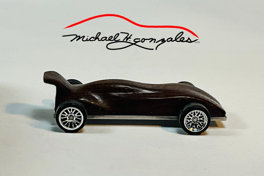 Handcrafted Peruvian Walnut Wood Supercar: Collectible 1/64 Scale “ish ...