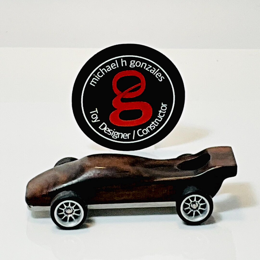 Wooden Toy IMSA Style Race Car, Original Handcrafted, 1/64ish ...