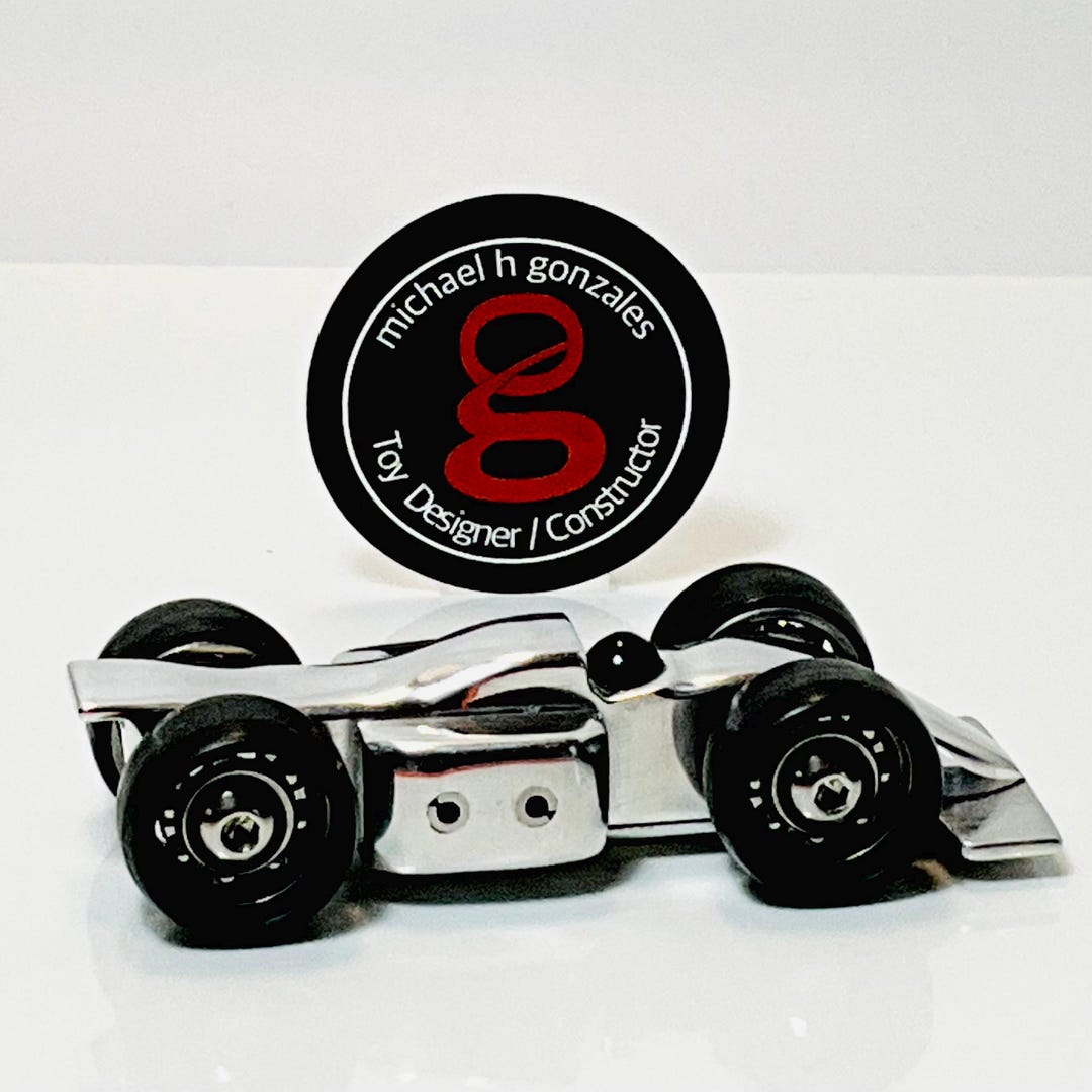 Formula 1 or Indy Toy Race Car Hand Crafted Ball Bearing Wheels, Larger ...