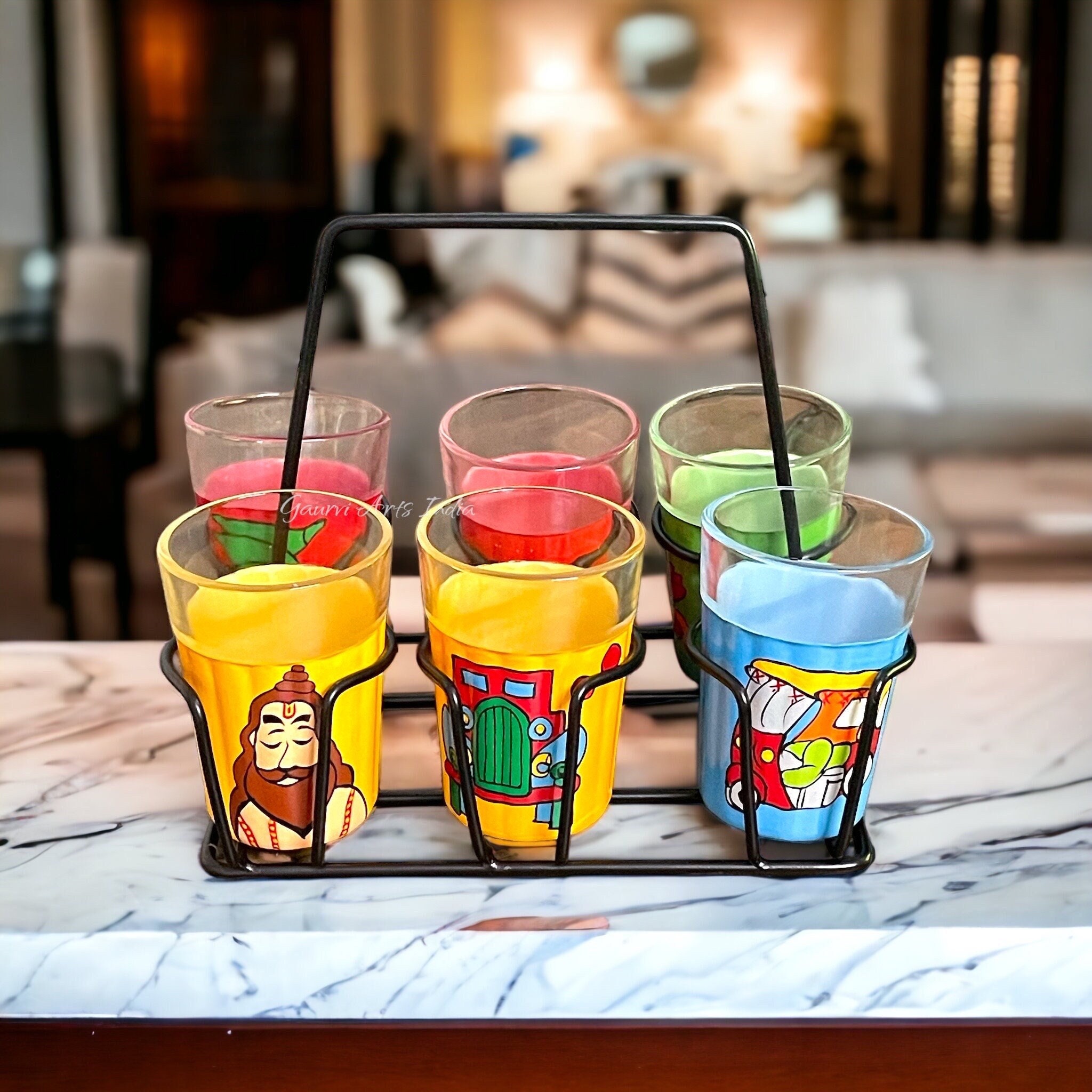 Cutting Chai Glass
