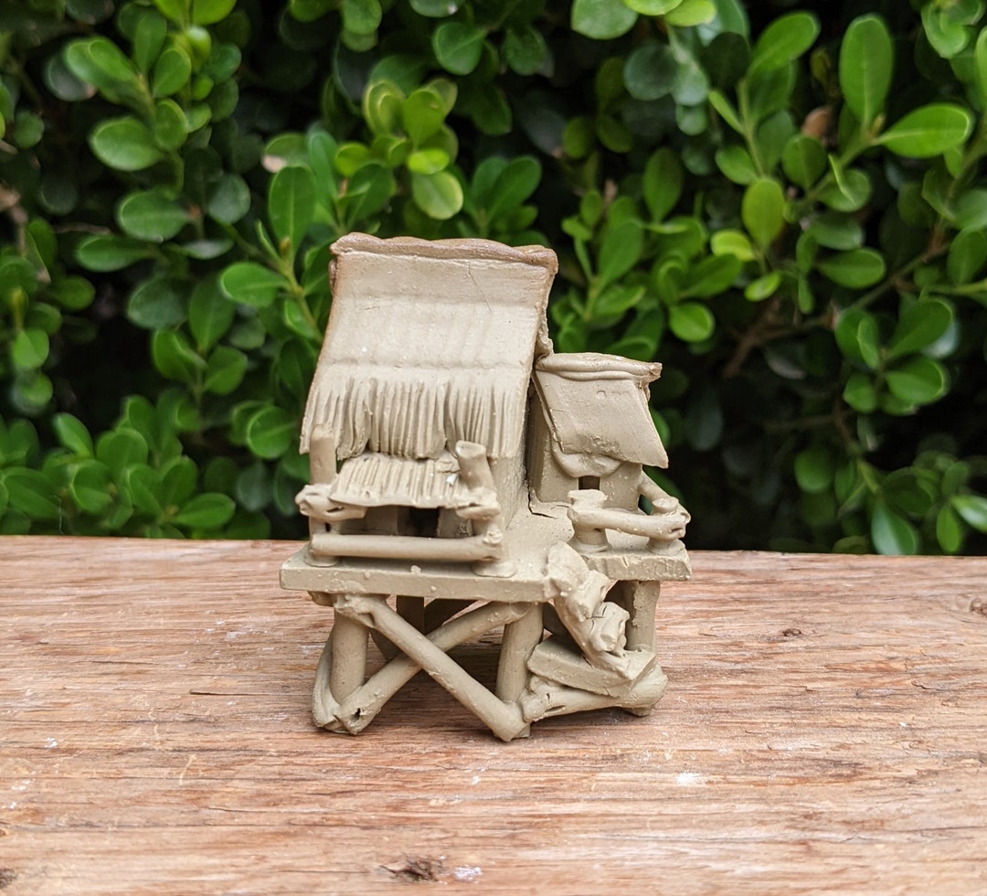 Mudmans, Miniature Mud Man Figurine, Mud House(h1, 2" H) - Etsy