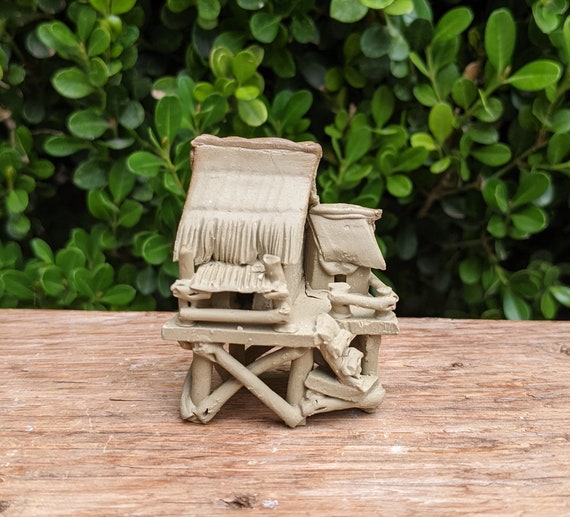 Mudmans Miniature Mud Man Figurine Mud Househ1 2 H | Etsy