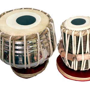 Professional Tabla Drum Set, Basic Tabla Set, Steel Bayan, Sheesham ...