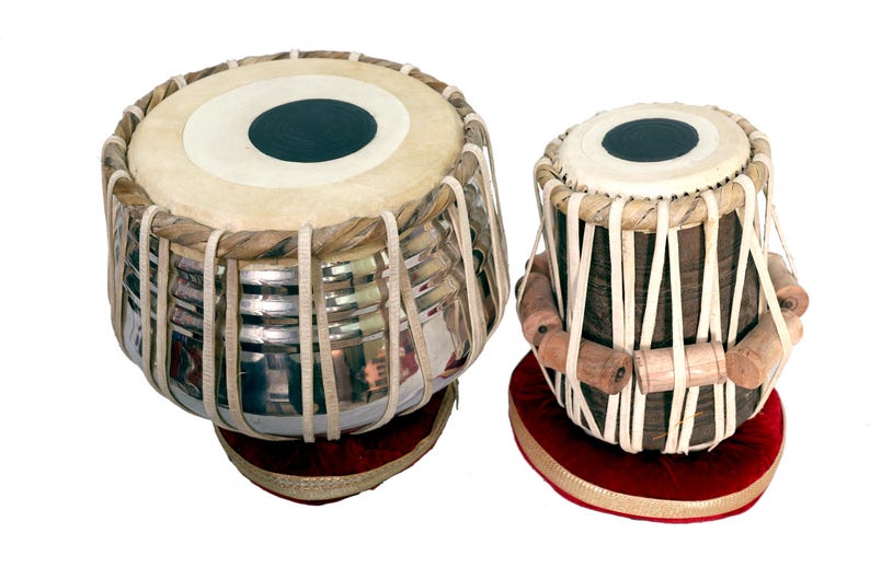 Professional Tabla Drum Set, Basic Tabla Set, Steel Bayan, Sheesham ...