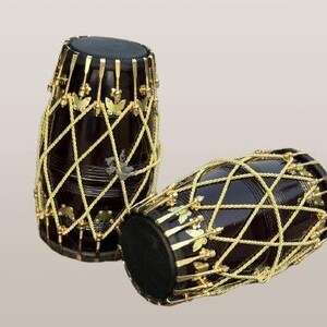 Professional Dholak , Musical Rope Dholak, Indian Folk Traditional ...