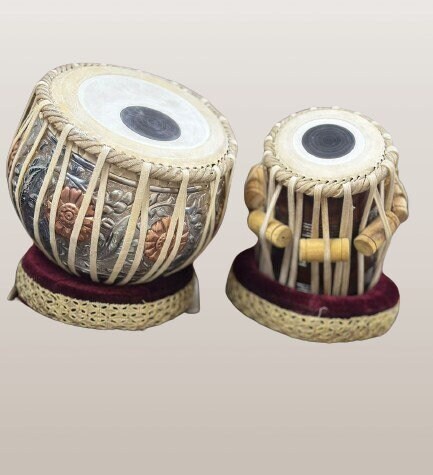 Professional Tabla Drum Set, Basic Tabla Set, Steel Bayan, Sheesham ...