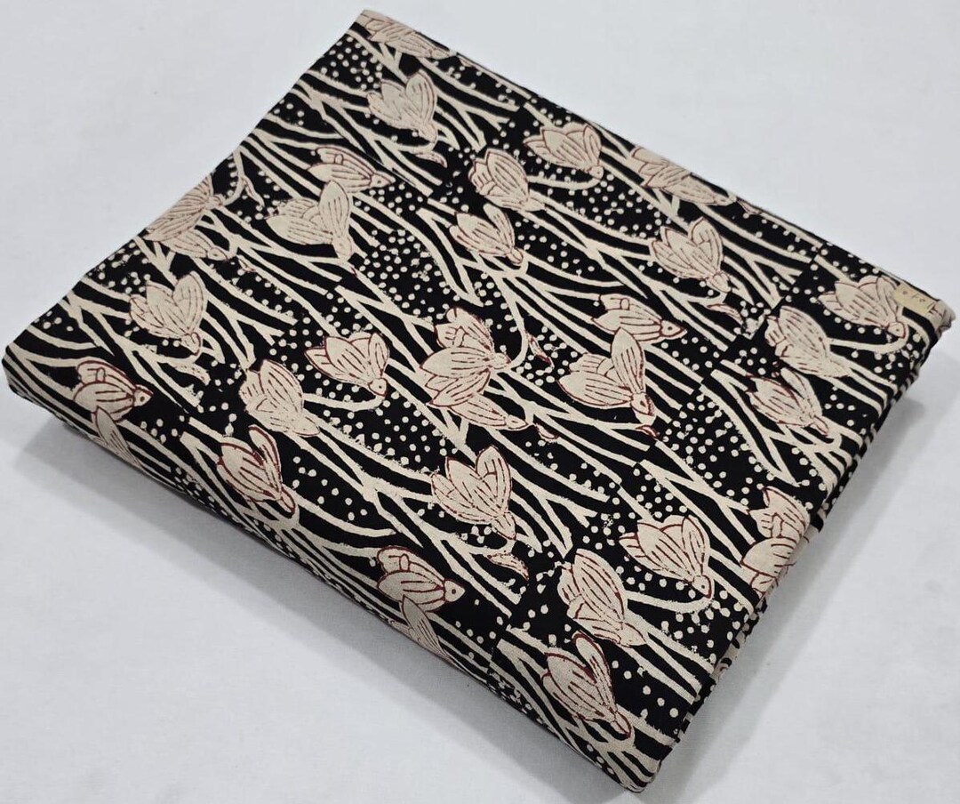 Traditional Hand Block Printed Fabric-hand Print Fabric-fabric by the ...