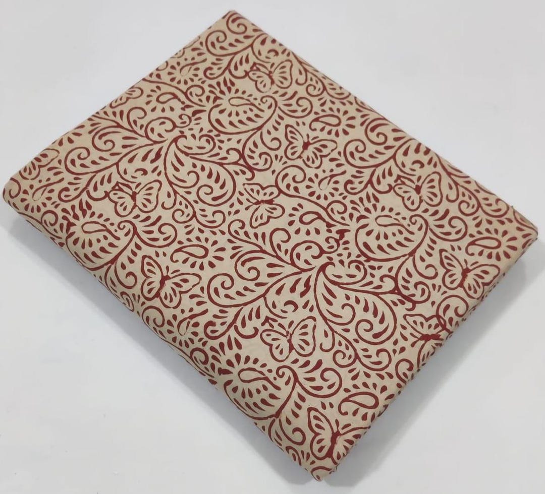 Traditional Hand Block Printed Fabric-hand Print Fabric-fabric by the ...