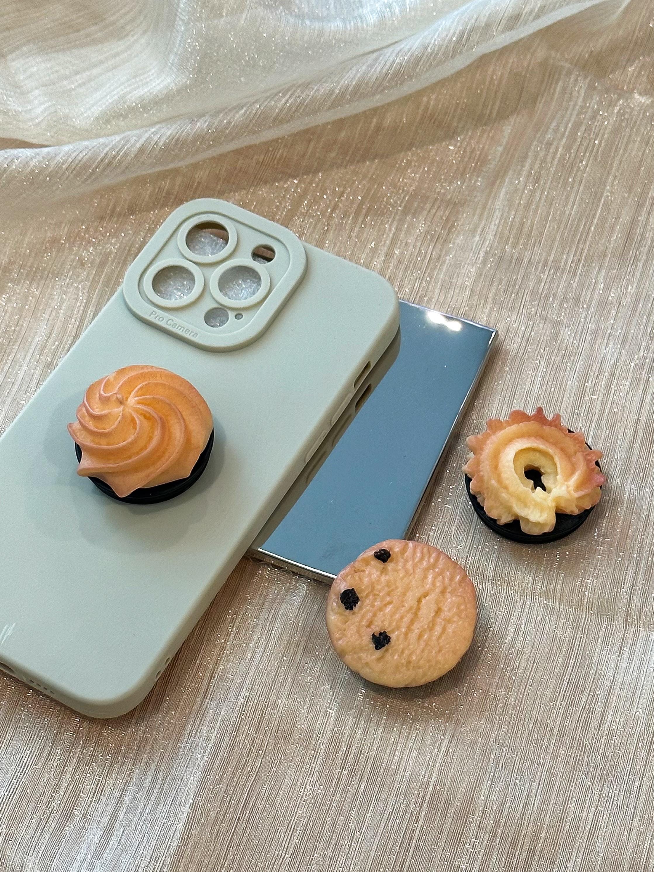 Butter Cookie Food Inspired Phone Back Stand in Cute Adorable Design ...