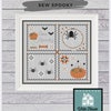 Pattern-happy Hollow 9 Patch Row 2 Only-cross Stitch Pattern-bats ...