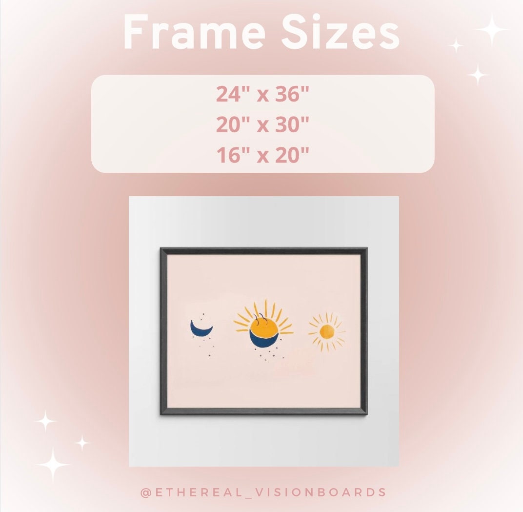 Fall Themed Vision Board - Etsy