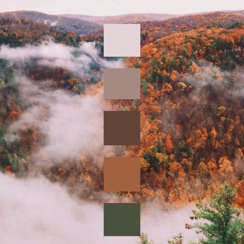 Fall Themed Vision Board - Etsy