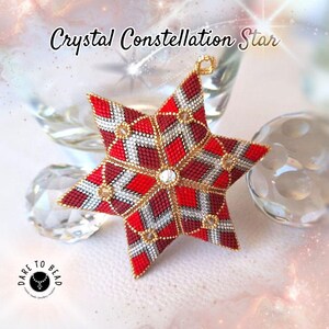 Crystal Constellation Star, Beading Pattern PDF - Etsy