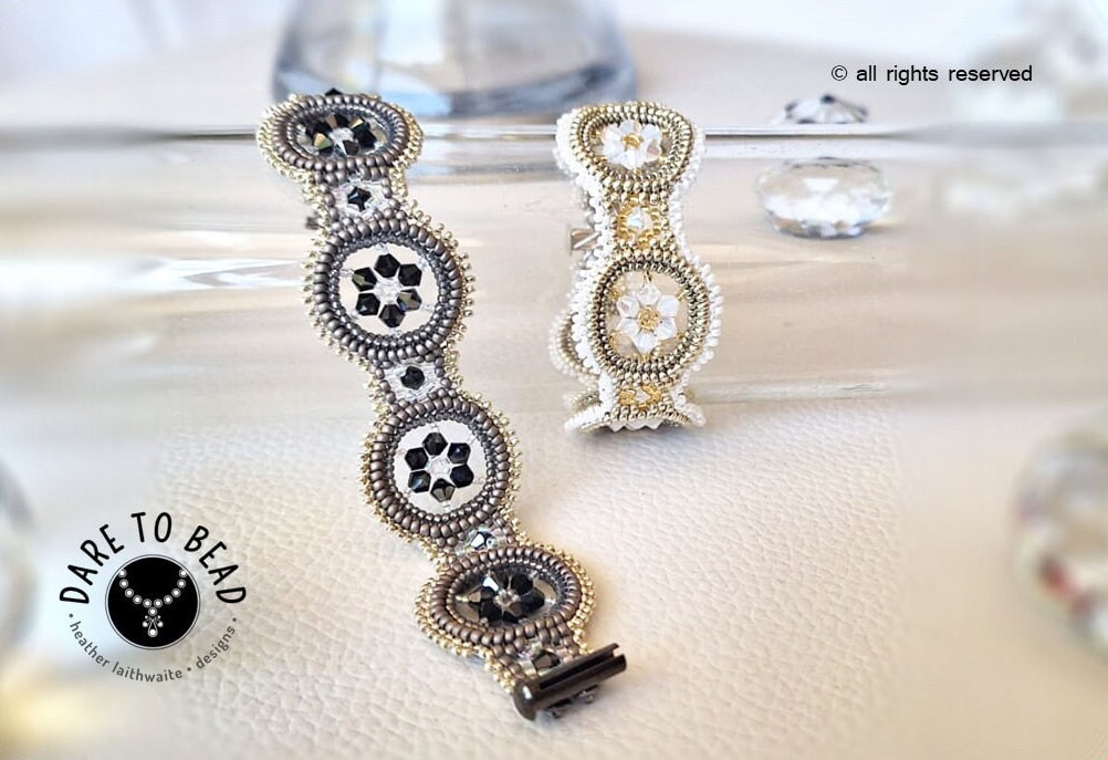 Daisy Bracelet PDF Beading Pattern - Etsy