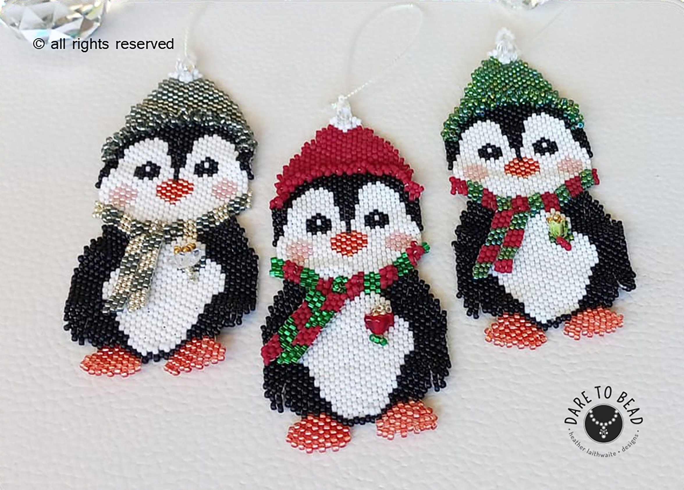 Happy Feet Penguin, Beading Pattern PDF - Etsy