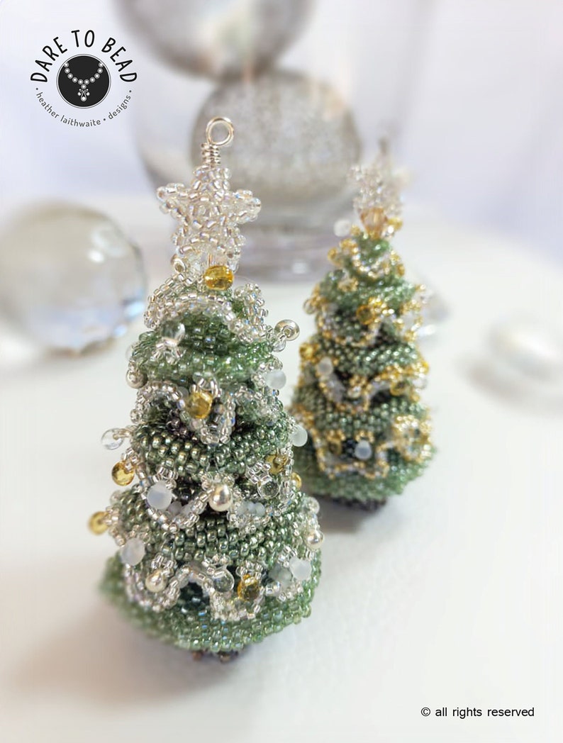 Ruffles Christmas Tree, PDF Beading Pattern - Etsy