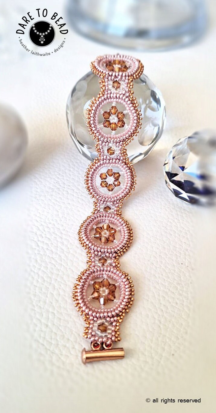 Daisy Bracelet PDF Beading Pattern - Etsy