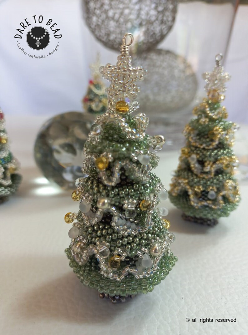 Ruffles Christmas Tree, PDF Beading Pattern - Etsy