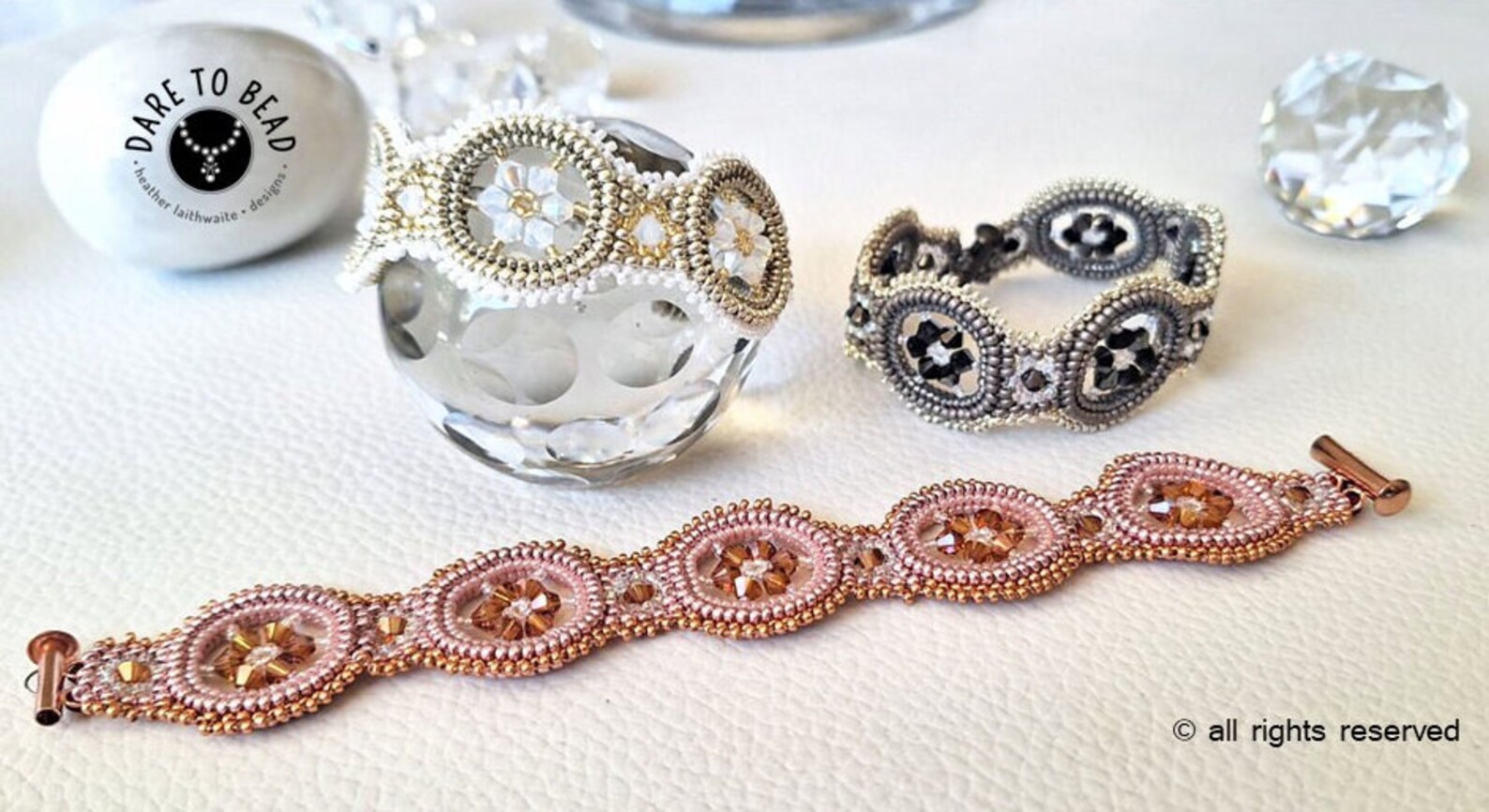 Daisy Bracelet PDF Beading Pattern - Etsy