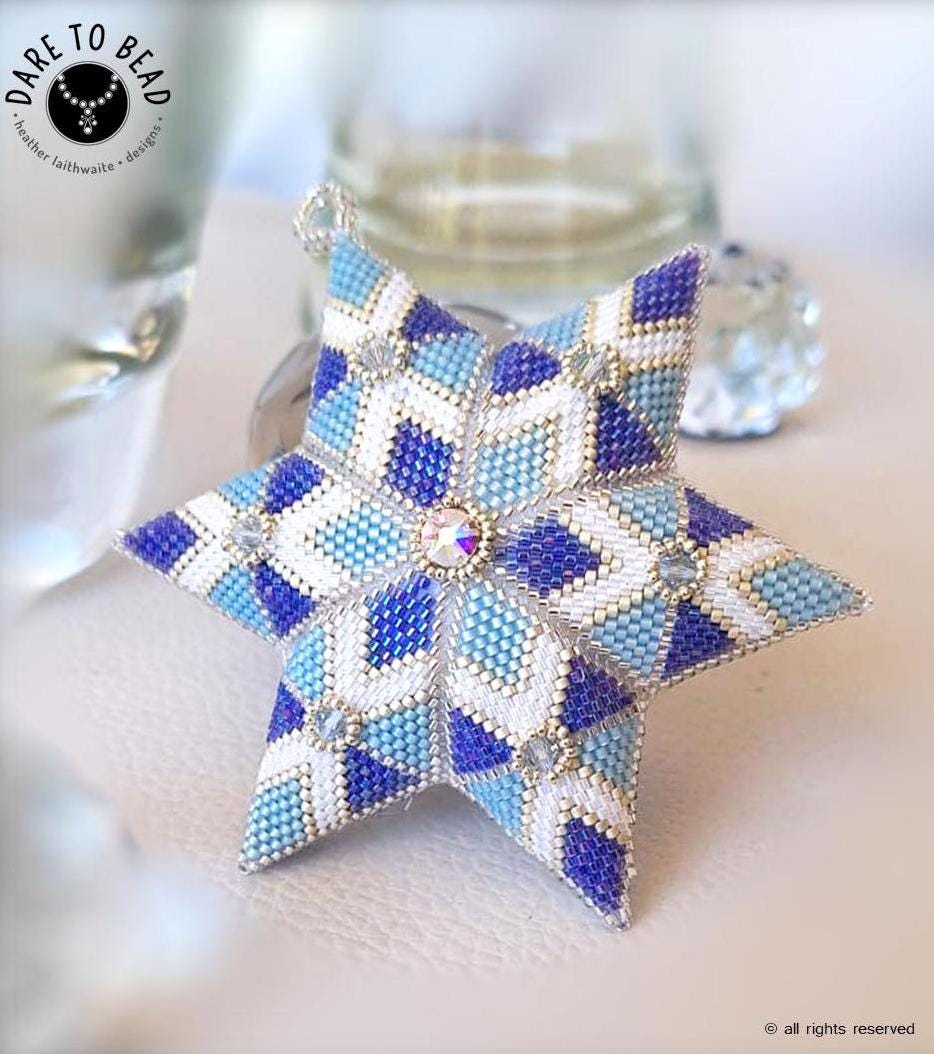 Crystal Constellation Star, Beading Pattern PDF - Etsy