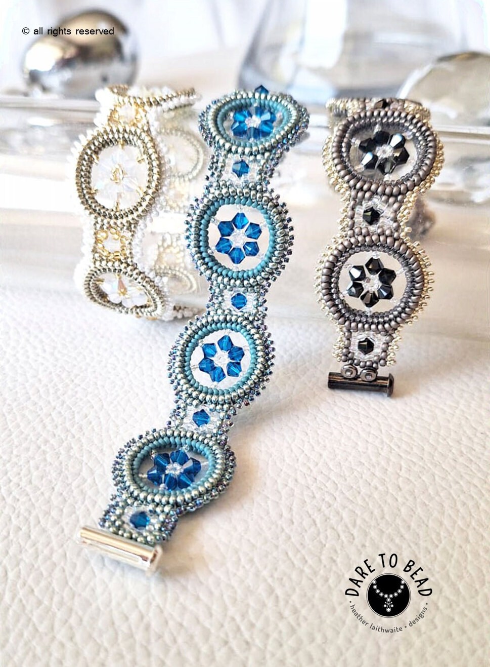 Daisy Bracelet PDF Beading Pattern - Etsy