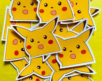 Surprised Pikachu | Etsy