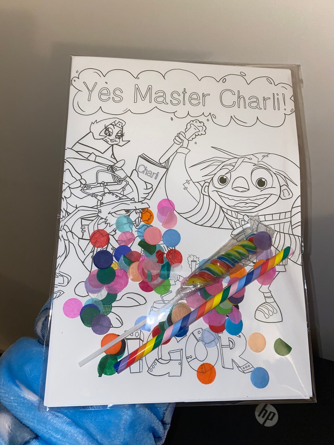 Custom Downloadable Colouring Page - Etsy