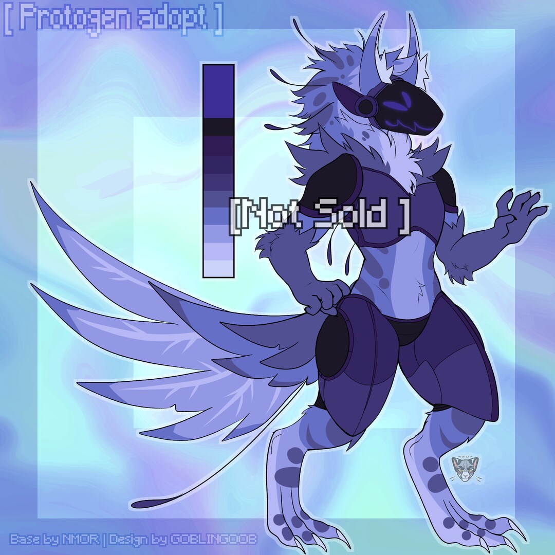 Protogen Adopt Protogen Adopt/fursona - Etsy Ireland
