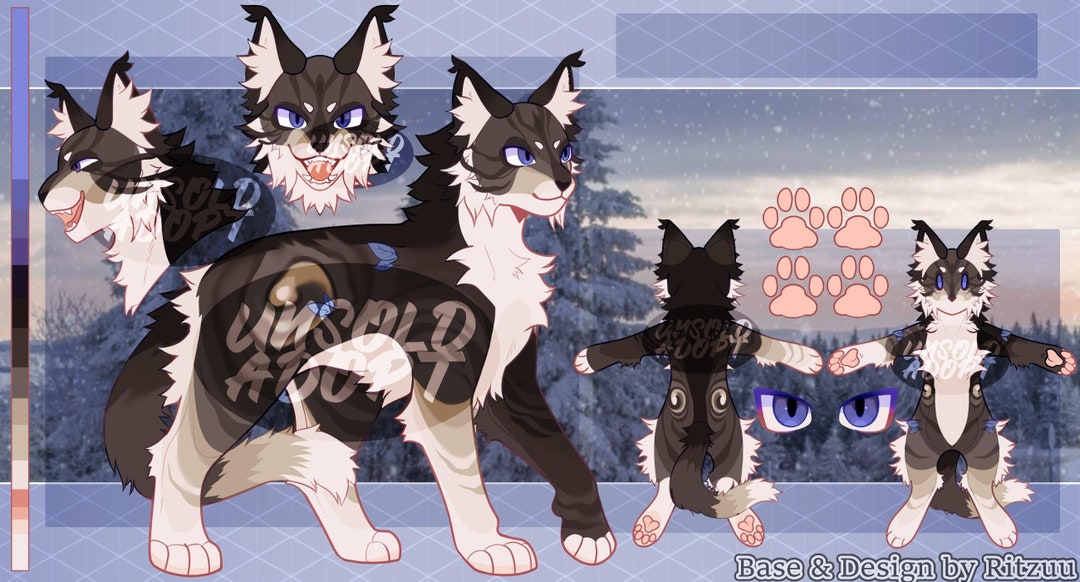 Warrior Cat Adopt! / WC Furry/fursona Adoptable - Etsy