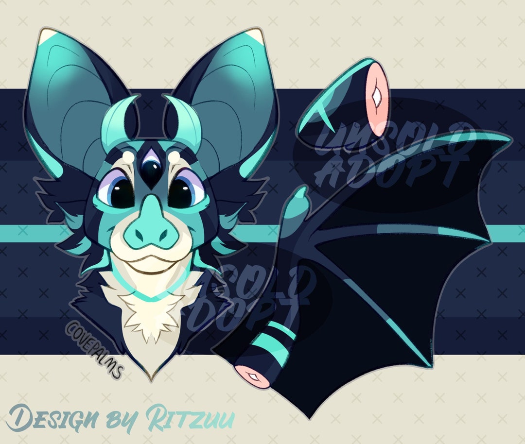 Bat Premade Adopt! / Furry/fursona Adoptable - Etsy