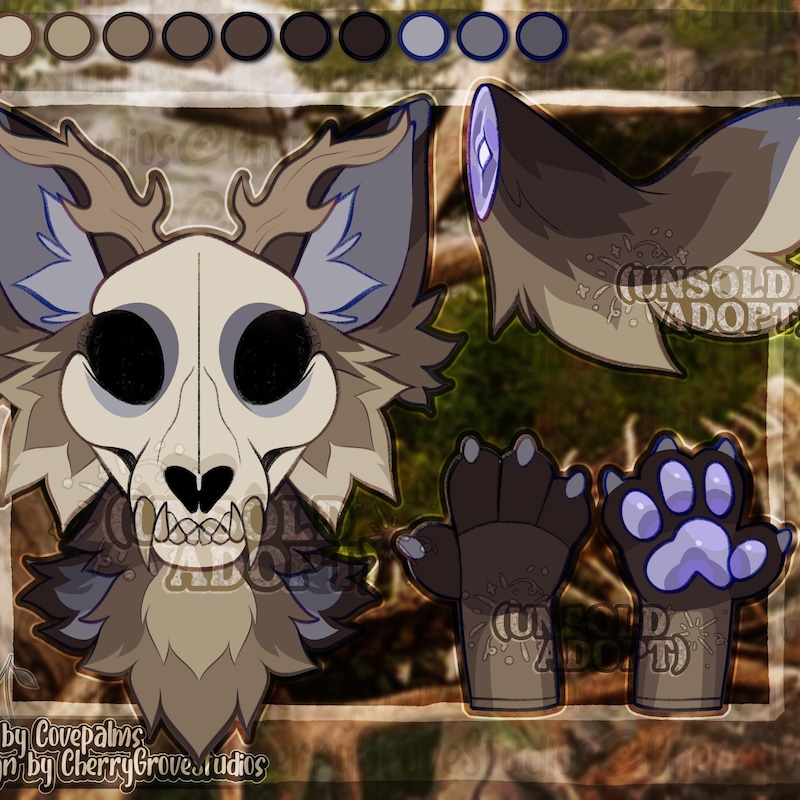 Deer Fursona Art - Etsy
