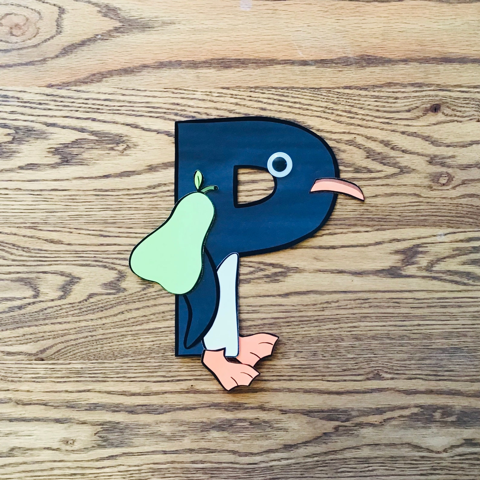 Printable Phonics Crafts The Sound of P Letter - Etsy España