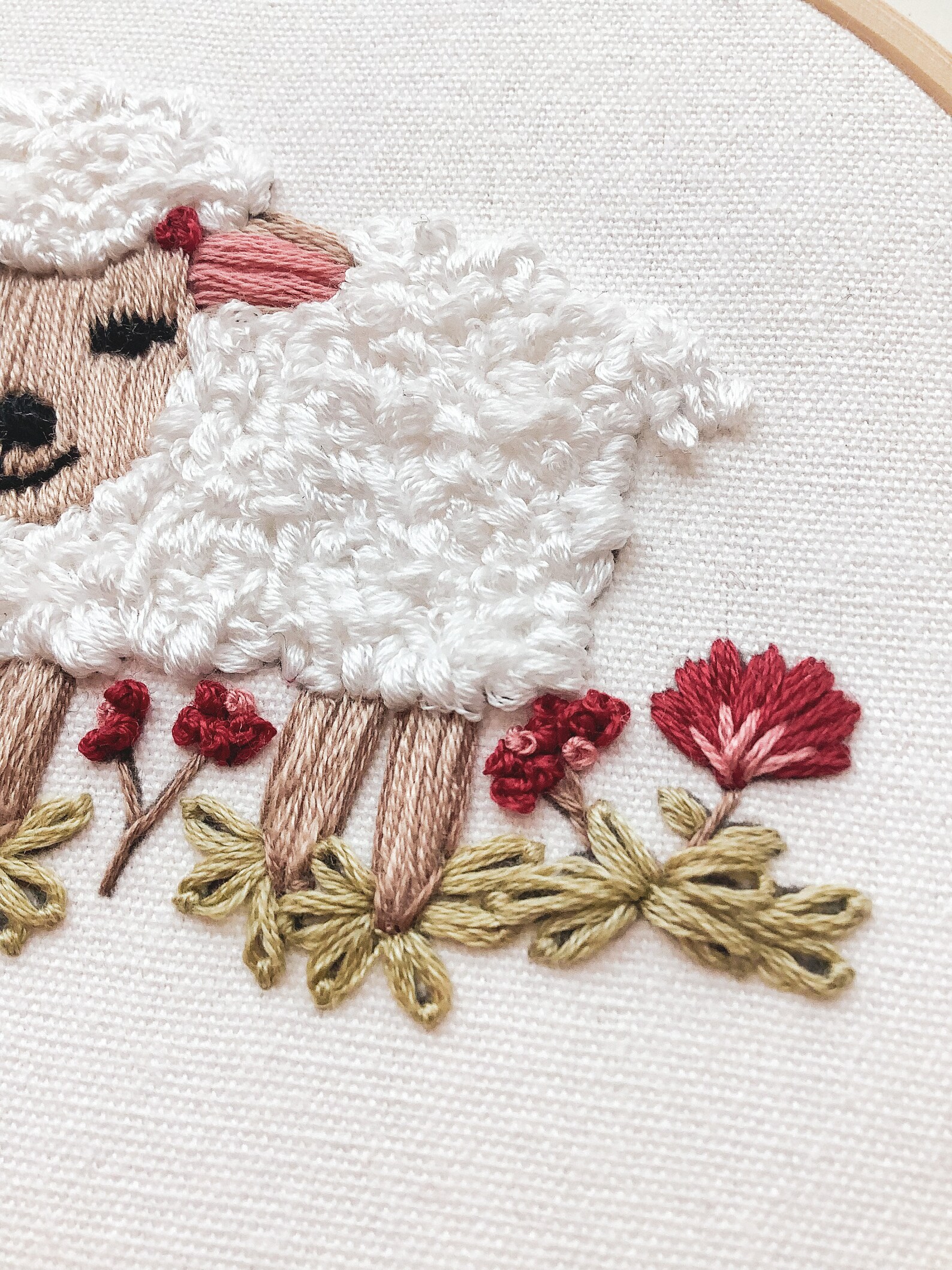 Sheep PDF Pattern Video Guide Embroidery Pattern Suzy the Sheep Animal ...