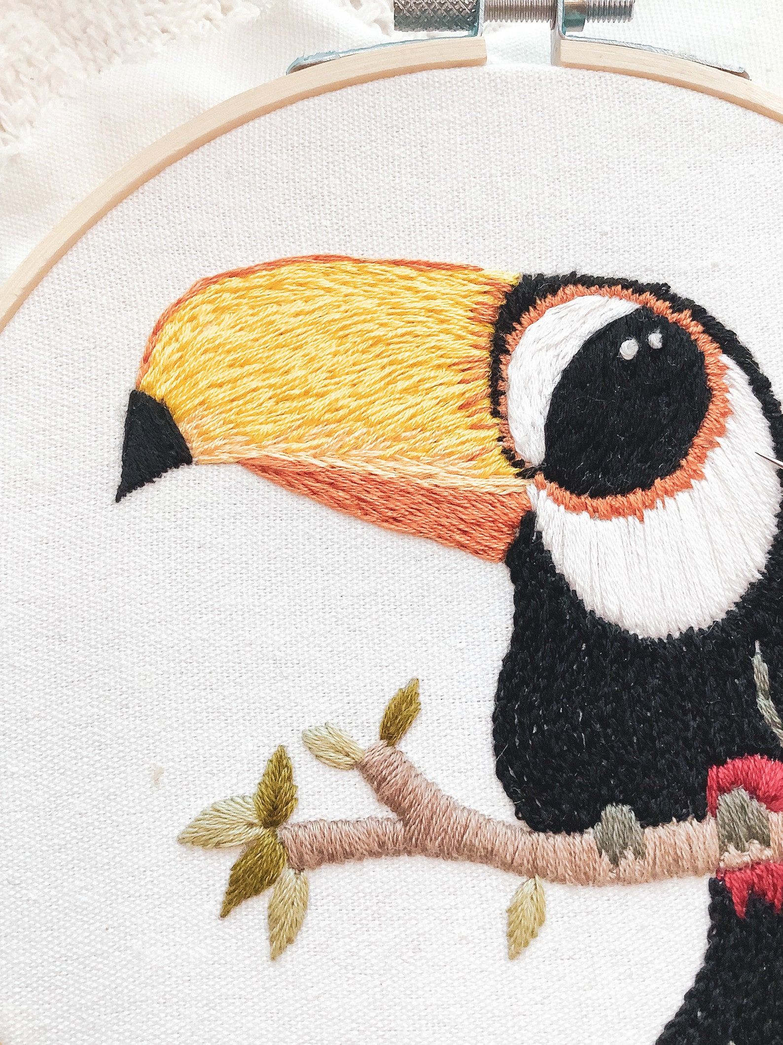 Bird Toucan PDF Pattern + Video Guide | Embroidery Pattern | Tommy the ...