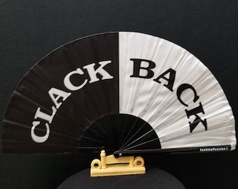 Neon Cheetah Hand Fan / UV Glow Fan / Party Fan / Rave Accessory ...