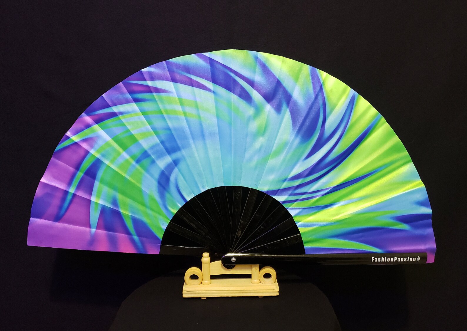 Tie Dye Collection Hand Fan / 3D UV Glow Fan / Clacking Fan / - Etsy