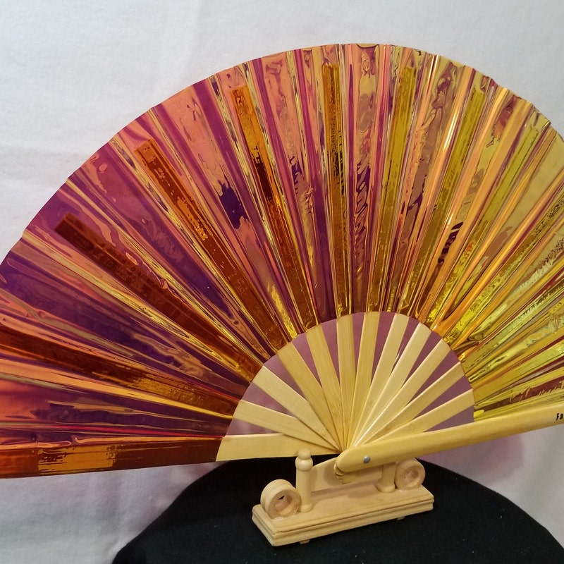 Red Fan - Etsy