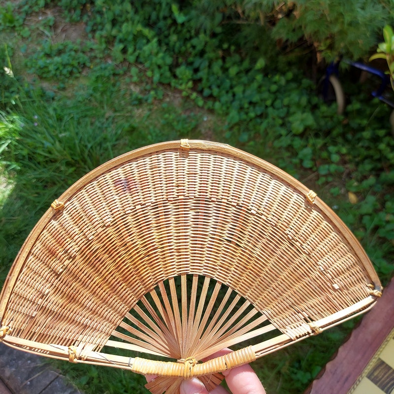 Bamboo Fan - Etsy UK