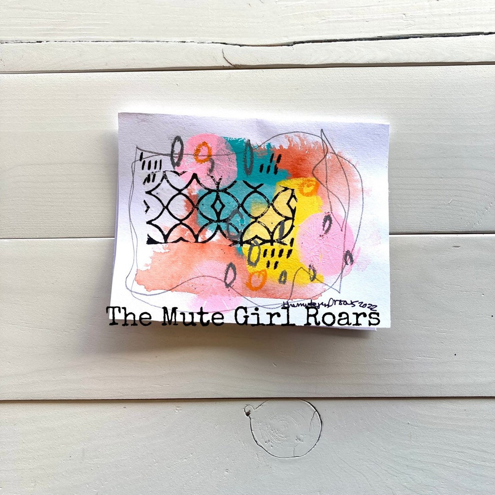 Original Art Cards. Art Notecards. Card Pack. Collage Art. Card and ...