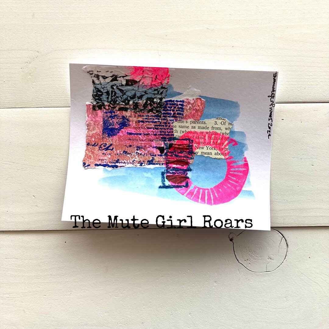 Abstract Art Cards. Art Notecards. Mixed Media Cards. Blank Art Cards ...