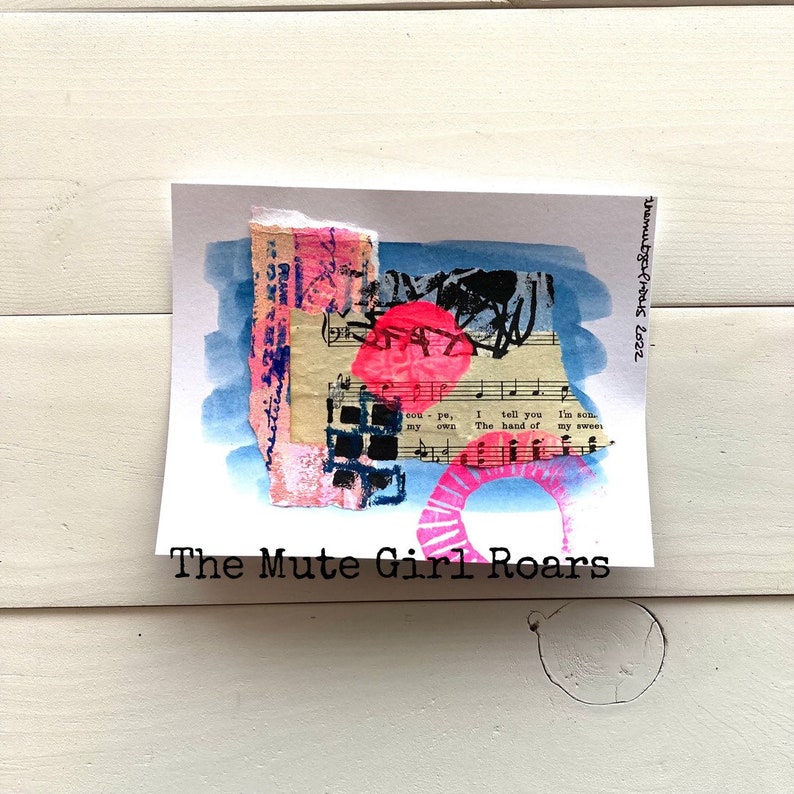 Abstract Art Cards. Art Notecards. Mixed Media Cards. Blank Art Cards ...