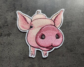Pig Iron on Patch Pig Patches Ranma Patches Iron on - Etsy