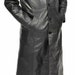 URBAN NEW Men Genuine Lambskin Real Leather Trench Jacket Black Button ...