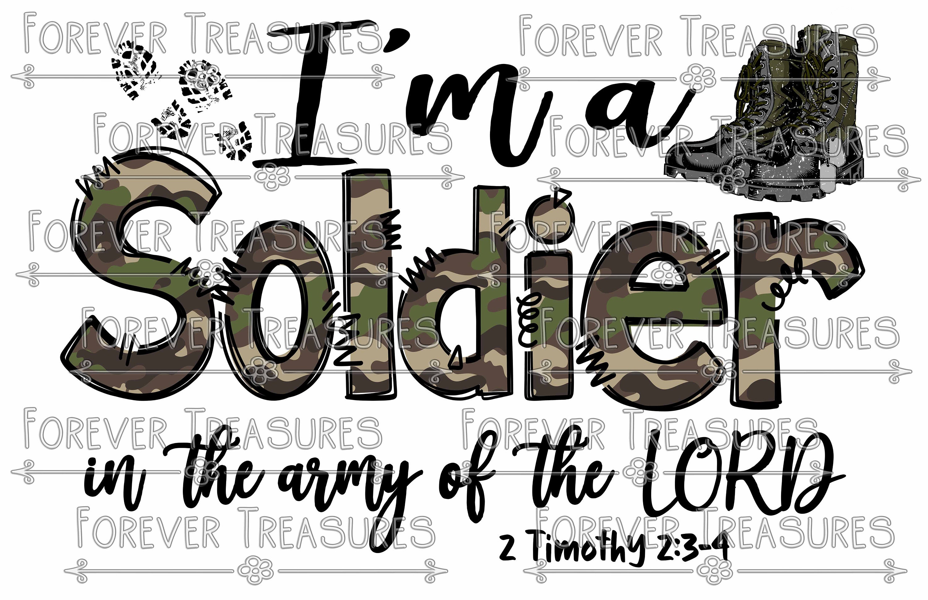 Soldier in Army of God - Etsy