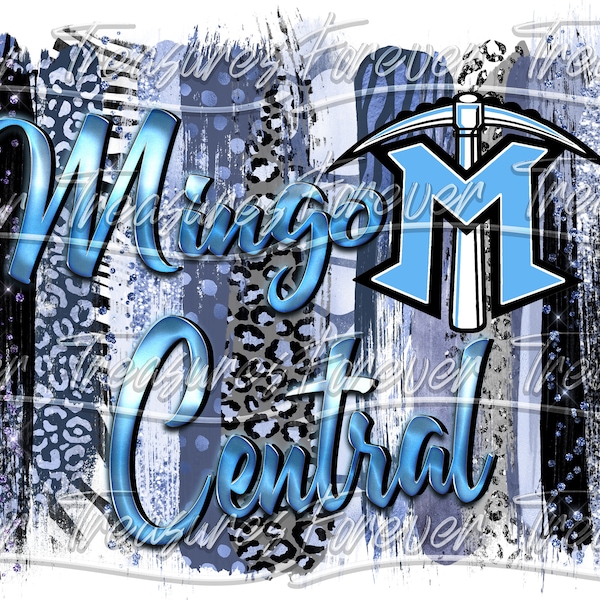 Mingo Central Miners Logo Svg - Etsy