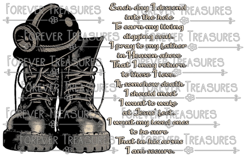 Miners Prayer - Etsy