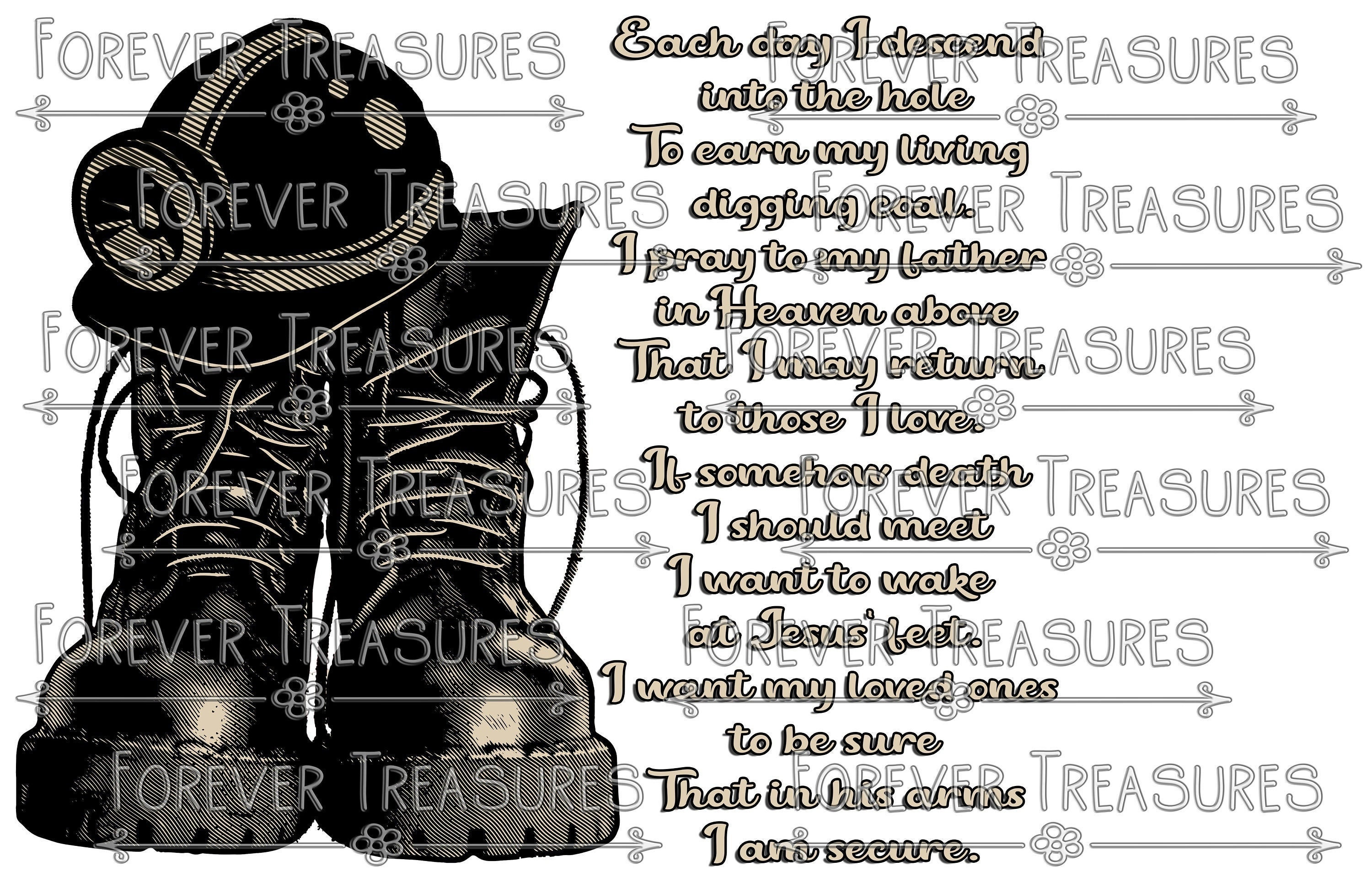 Miners Prayer - Etsy