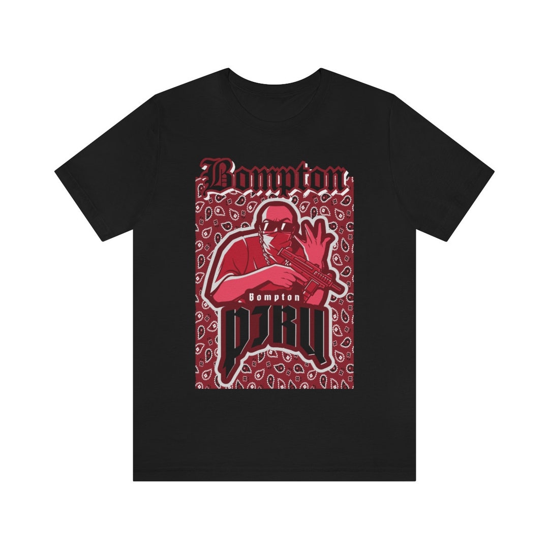 Bompton Piru Bandana Short Sleeve Tee - Etsy